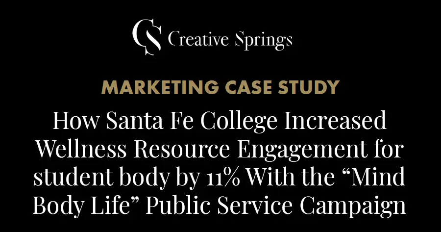 Case Study: How Santa Fe College Increased Wellness Resource Engagement ...